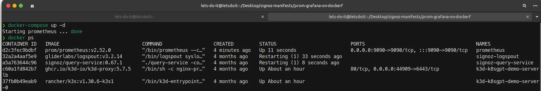 How to Set Up Prometheus and Grafana on Docker - A Guide | SigNoz